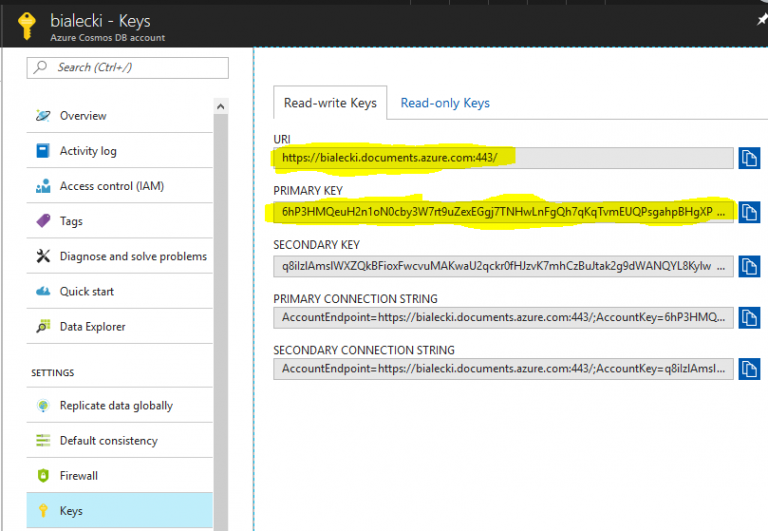 Getting started with CosmosDB in Azure with .NET Core - Michał Białecki ...